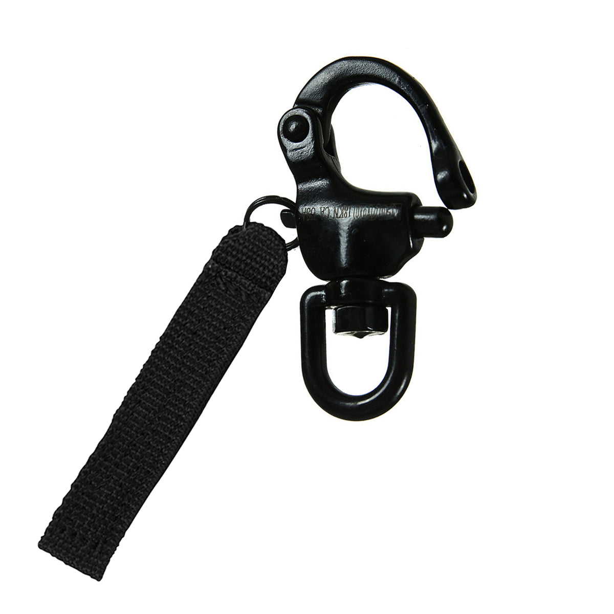 Black Steel Snap Shackle & Swivel - TAA Approved – Fusion Tactical