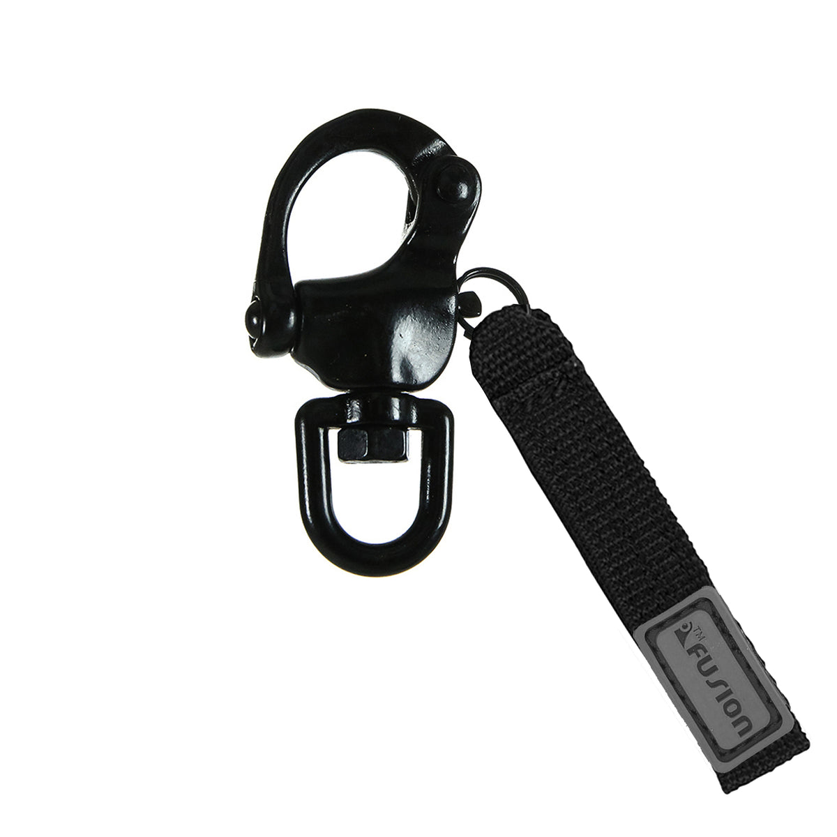 Black Steel Snap Shackle & Swivel - TAA Approved – Fusion Tactical