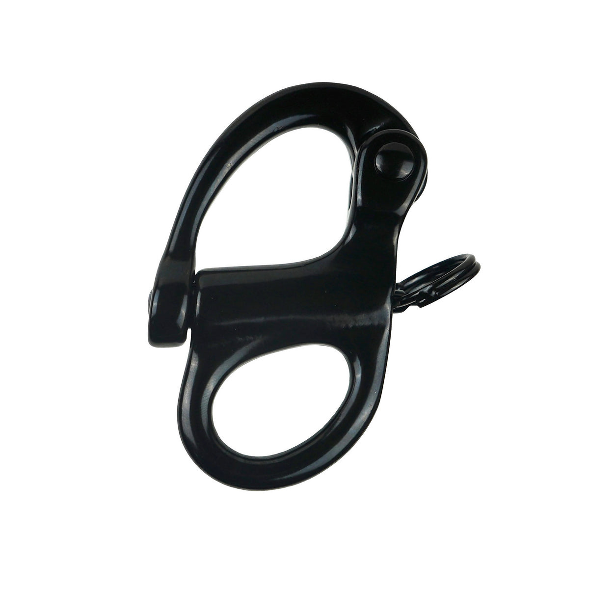 Stainless Steel Snap Shackle – Black 18kN Quick Release Connector for ...